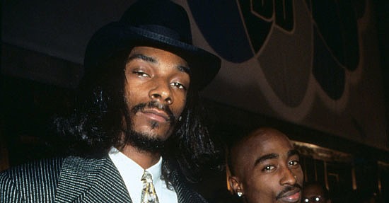 Snoop and Tupac threw up their West Coast hand signs on Sept ...